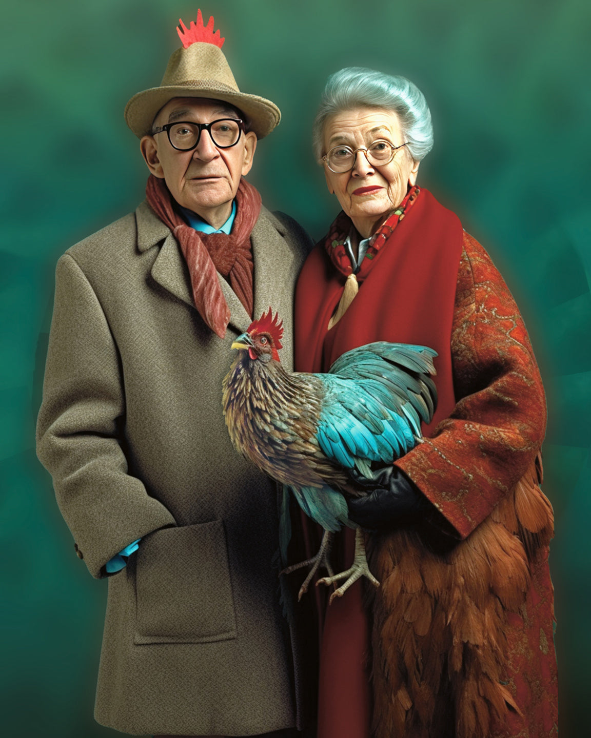 The Gellermans – Karen Fields Mixed Media